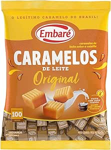 Bala Embare 660g Original Caramelo Quadrada - Pão de Mel