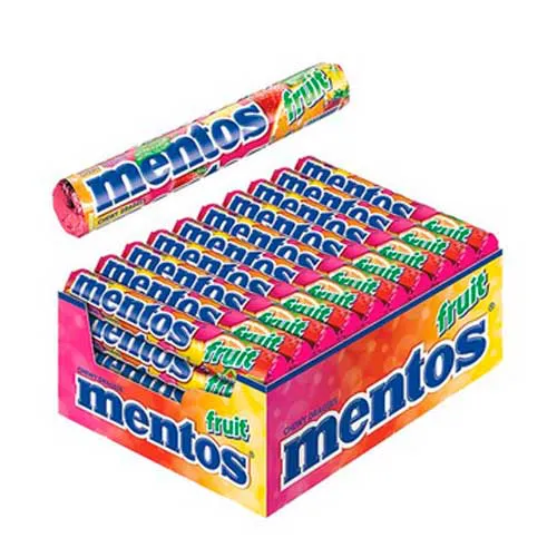 Mentos Tubo Cx/16 Fruit (You) - Distribuidora Pão de Mel Jundiaí ...