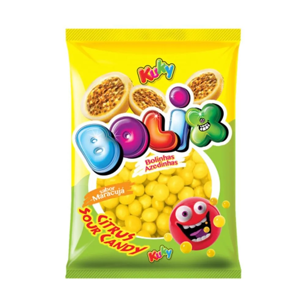 Bolix 500g Maracujá - Distribuidora Pão de Mel Jundiaí | Doces e tudo mais!