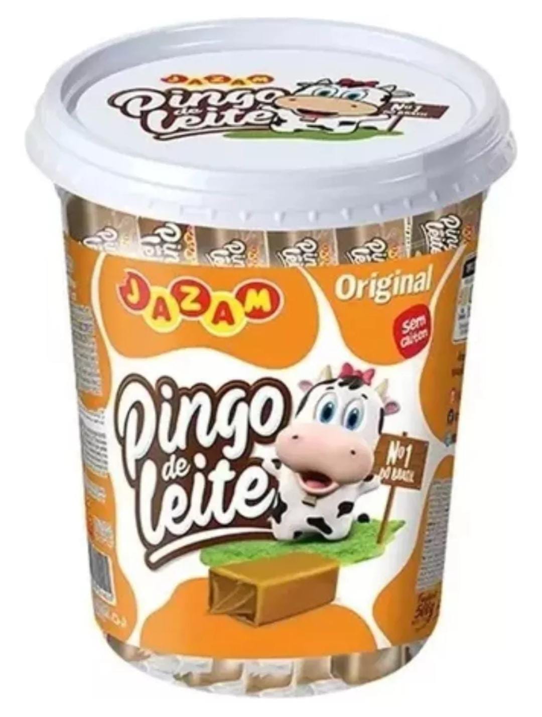 Doce Pingo De Leite jazam Pote Com 50 unidades - Distribuidora Pão de ...