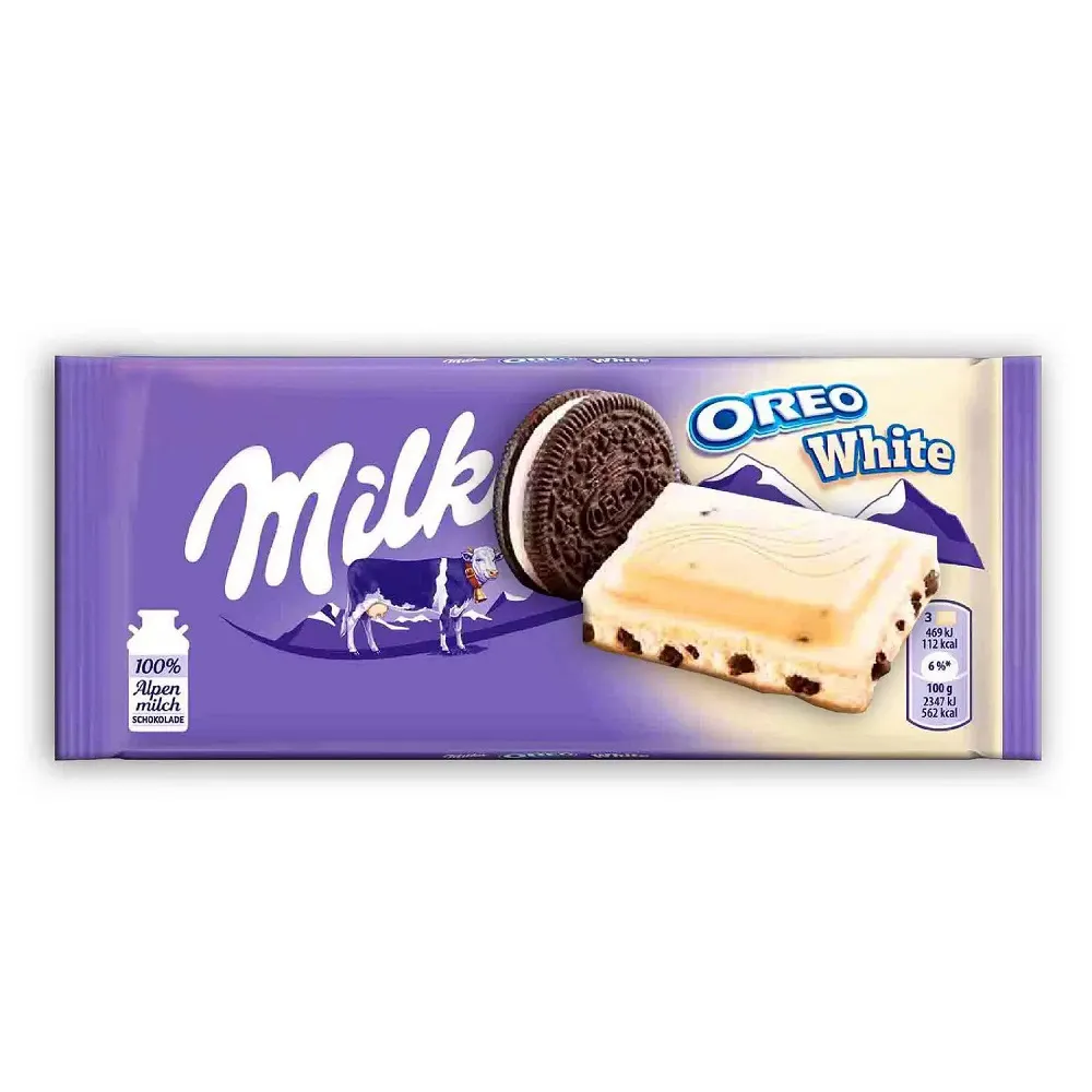 Barra Milka Oreo White 100g - Distribuidora Pão de Mel Jundiaí | Doces ...