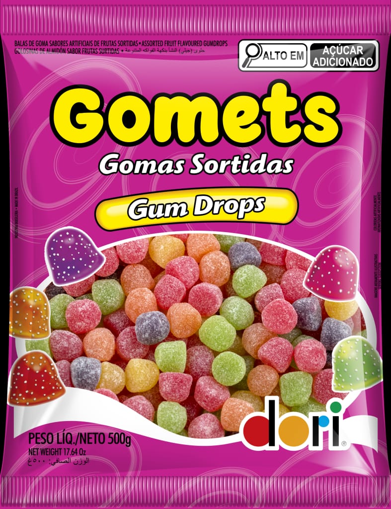 Bala de Goma Dori 500G - Distribuidora Pão de Mel Jundiaí | Doces e tudo mais!